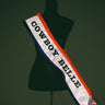 Cowboy Sash, Cowboy Kamala Sash, Red White and Blue Sash, Bride Sash ...